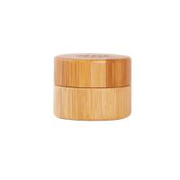 China Custom Cosmetic Packaging Bamboo Wooden Cream Jar Eco Friendly for sale
