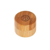 China Custom Cosmetic Packaging Bamboo Wooden Cream Jar Eco Friendly for sale
