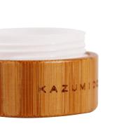 China Cosmetic Packaging Wooden Cream Jar Empty Bamboo Plastic Jar for sale