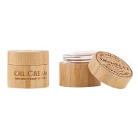 China 5g 10g 15g 20g 30g 50g 100g Wooden Bamboo Jar Packaging For Cream Cosmetic for sale