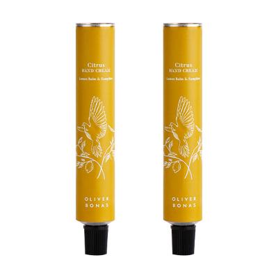 China Empty Aluminum Hand Cream Tube Skin Care Soft Squeeze Tube for sale