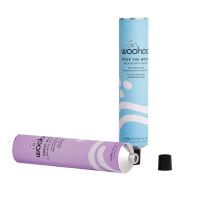 China Custom Labeled Aluminum Soft Hand Cream Tube Cosmetic With Screw Top Cap for sale