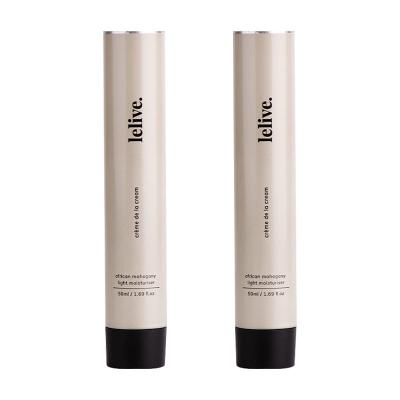 China Soft Empty Bb Hand Cream Metal Cosmetic Tube Packaging Eco Friendly for sale