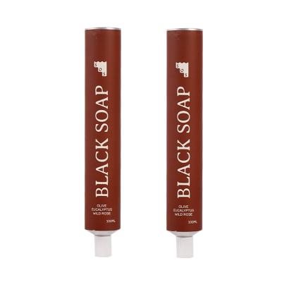 China Eco Friendly Aluminum Soft Tube Empty Cosmetic Packing With Free Sample for sale