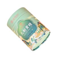 China Food Grade Cardboard Cylinder Empty Paper Tube Packaging Coffee Tea Cans for sale