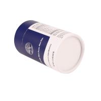 China Round Biodegradable Kraft Paper Tube Packaging For Tea Thickened Bottom for sale