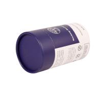 China Round Biodegradable Kraft Paper Tube Packaging For Tea Thickened Bottom for sale