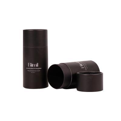 China Round Cardboard Recyclable Paper Tube Packaging Customized Logo For Tea for sale