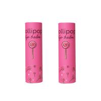 China Natural Deodorant Kraft Cardboard push-up Tube Packaging for Lip balm&body balm lipsticks for sale