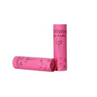 China Natural Deodorant Kraft Cardboard push-up Tube Packaging for Lip balm&body balm lipsticks for sale