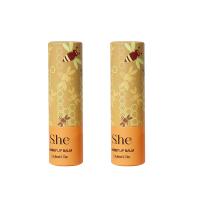 China Custom Printing Lip Balm Container Concealer Empty Round Paper Lipstick Tube for sale