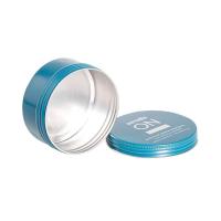China Cosmetic packaging cream jar can aluminum cosmetic face cream lip balm matt aluminum jars for sale
