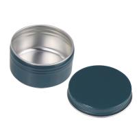 China Morandi Green 30ml 50ml 100ml Cosmetic Jars Screw Thread Empty Lip Balm Tins for sale