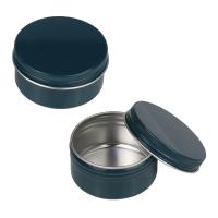 China Morandi Green 30ml 50ml 100ml Cosmetic Jars Screw Thread Empty Lip Balm Tins for sale