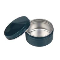 China Morandi Green 30ml 50ml 100ml Cosmetic Jars Screw Thread Empty Lip Balm Tins for sale