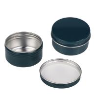 China Morandi Green 30ml 50ml 100ml Cosmetic Jars Screw Thread Empty Lip Balm Tins for sale