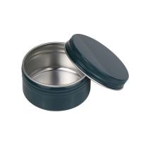 China Morandi Green 30ml 50ml 100ml Cosmetic Jars Screw Thread Empty Lip Balm Tins for sale