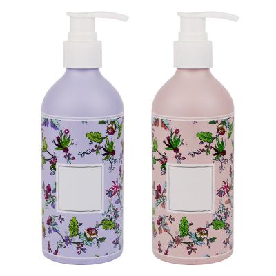 China SGS Floral 16oz Pump Bottle 30ml 120ml 500ml Eco Friendly Cosmetic Bottles for sale