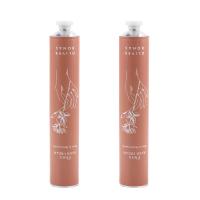 China 0.27oz-13oz Aluminium Tubes Cosmetics Packaging Cinnamon Pink Metal Hand Cream Tubes for sale