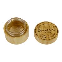 China PASSEN 150g Bamboo Cosmetic Packaging 5.3OZ Silk Screen Wooden Cream Jar for sale