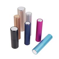 China Rose Gold Silver Rotary Airless Pump Bottle 0.34 To 0.5 Ounce Sample Perfume Bottles for sale