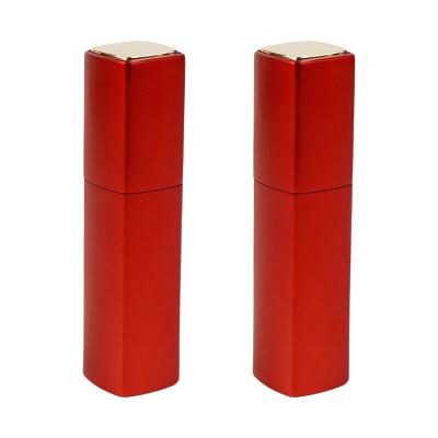 China Square Metal Portable Refillable Perfume Atomizers 5ml 10ml 15ml Perfume Bottle for sale