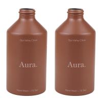 China Chocolate Brown Empty Makeup Spray Bottle 100ml 120ml Cosmetic Aluminum Bottle for sale