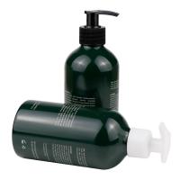 China PASSEN Aluminum Cosmetic Bottles 9.5OZ 280ml Dark Green Shampoo Bottle for sale