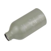 China 50x150mm 200ml Aluminum Cosmetic Bottles Refillable Shampoo Bottles With Pump for sale