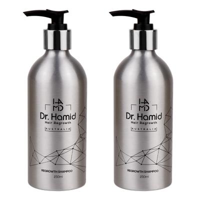 China Silkscreen 100ml-500ml Aluminium Bottle Empty Lash Shampoo Bottles ODM for sale