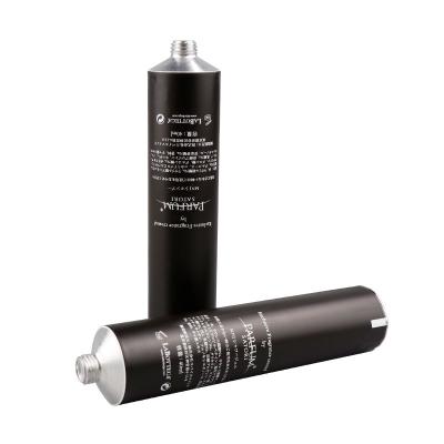 China Black 5ml-400ml Aluminum Collapsible Tubes Mono Layer Five Layers 2oz Cosmetic Tubes for sale