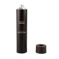 China Black 5ml-400ml Aluminum Collapsible Tubes Mono Layer Five Layers 2oz Cosmetic Tubes for sale