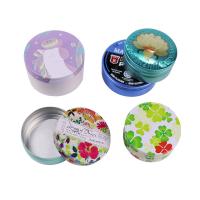 China Dia 39mm-100mm Professional Metal Aluminium Tin Box Cream Jars Cosmetic Packaging for sale
