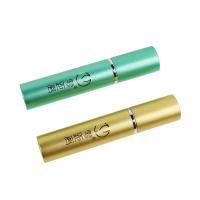 China 0.27 Ounce Twist Up Aluminium Perfume Bottle Metal Roller Balls For Essential Oils for sale
