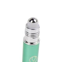 China 0.27 Ounce Twist Up Aluminium Perfume Bottle Metal Roller Balls For Essential Oils for sale