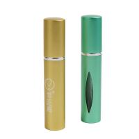 China 0.27 Ounce Twist Up Aluminium Perfume Bottle Metal Roller Balls For Essential Oils for sale