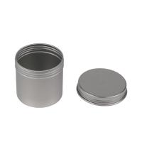 China 50g 100g 150g Eco Friendly Aluminum Canisters Handmade Lotion Metal Tea Tins for sale