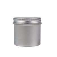 China 50g 100g 150g Eco Friendly Aluminum Canisters Handmade Lotion Metal Tea Tins for sale