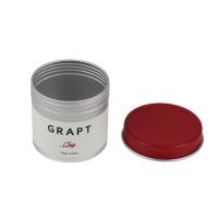 China Custom Printed Round Screw Top Aluminum Canisters 130g 4.58OZ for sale