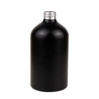 China Black Metal Lotion Pump Aluminum Cosmetic Bottles 10ml-1000ml Personal Care Packaging for sale