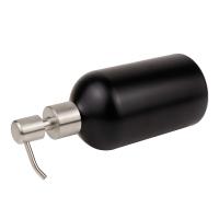 China Black Metal Lotion Pump Aluminum Cosmetic Bottles 10ml-1000ml Personal Care Packaging for sale