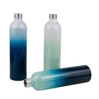 China 2oz 4oz 6oz 8oz Aluminium Travel Cosmetic Containers Skincare Refill Pump Bottle for sale