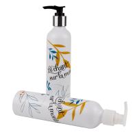 China 106mm Height 1.7oz Aluminum Cosmetic Bottles Shampoo Shower Gel Pump Bottle for sale