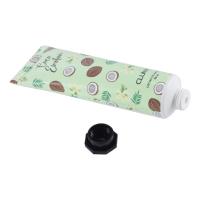 China 50g 100g 150g Plastic Cosmetic Tubes Screw Cap Hand Cream Green Tube for sale