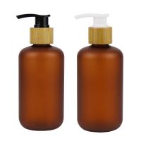 China Brown 80ml 120ml 150ml Pet Lotion Pump Bottle For Personal Care for sale