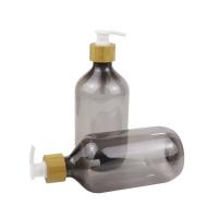 China Bamboo Pump PET Cosmetic Bottles Nontoxic Odorless 60ml Lotion Bottle for sale