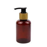 China Red Brown PET 8 16 32 Oz Empty Shampoo Bottles With Pump Dispenser for sale