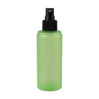 China Green Orange 1oz 2oz PET Cosmetic Bottles Round Mini Plastic Spray Bottle for sale