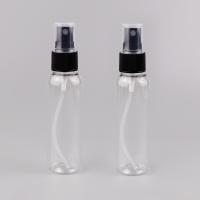 China Fine Mist 30ml 50ml 100ml Clear Plastic Spray Bottle For Cosmetic for sale