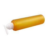 China 200ml 300ml 350ml Cosmetic Lotion Pump Packaging PET Shampoo Bottle for sale